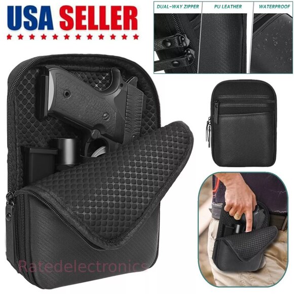 1to3 | Accessories | Concealed Carry Gun Pouch Pistol Holster Pack ...